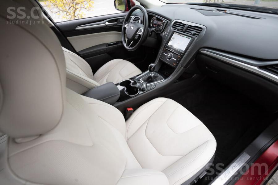 Red Ford Mondeo 2015 in Jelgava, with an engine capacity of 1.50 L and mileage of 221 thousand km for 9900 €, photo 18 on AUTOMOTO.COM.LV