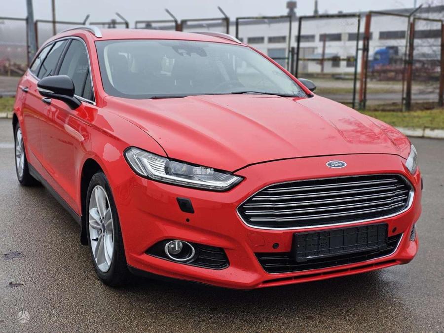 Red Ford Mondeo 2016 in Rokiskis, with an engine capacity of 2.00 L and mileage of 223 thousand km for 3550 €, photo 4 on AUTOMOTO.COM.LV