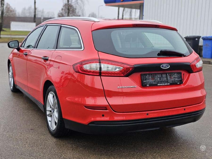 Red Ford Mondeo 2016 in Rokiskis, with an engine capacity of 2.00 L and mileage of 223 thousand km for 3550 €, photo 7 on AUTOMOTO.COM.LV