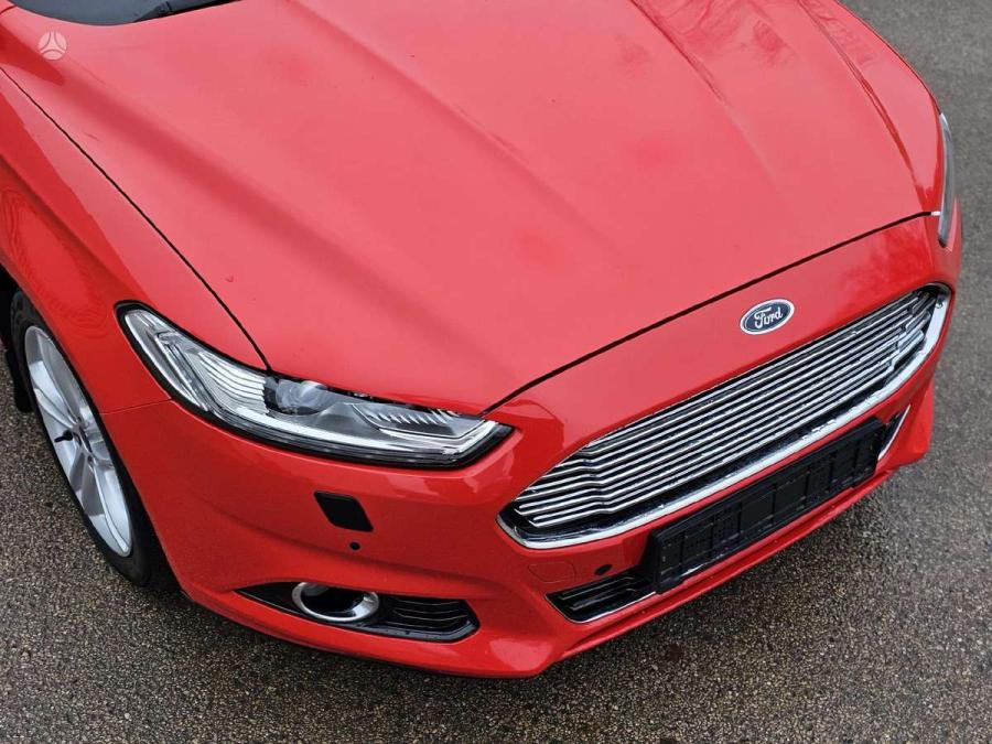 Red Ford Mondeo 2016 in Rokiskis, with an engine capacity of 2.00 L and mileage of 223 thousand km for 3550 €, photo 8 on AUTOMOTO.COM.LV