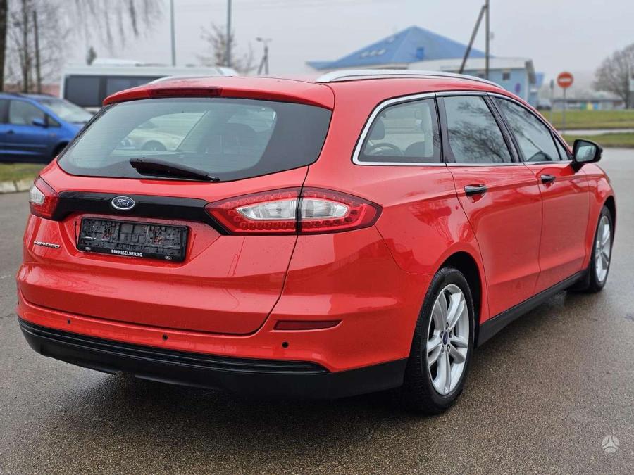 Red Ford Mondeo 2016 in Rokiskis, with an engine capacity of 2.00 L and mileage of 223 thousand km for 3550 €, photo 9 on AUTOMOTO.COM.LV