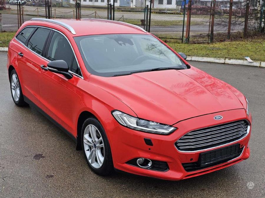 Red Ford Mondeo 2016 in Rokiskis, with an engine capacity of 2.00 L and mileage of 223 thousand km for 3550 €, photo 11 on AUTOMOTO.COM.LV
