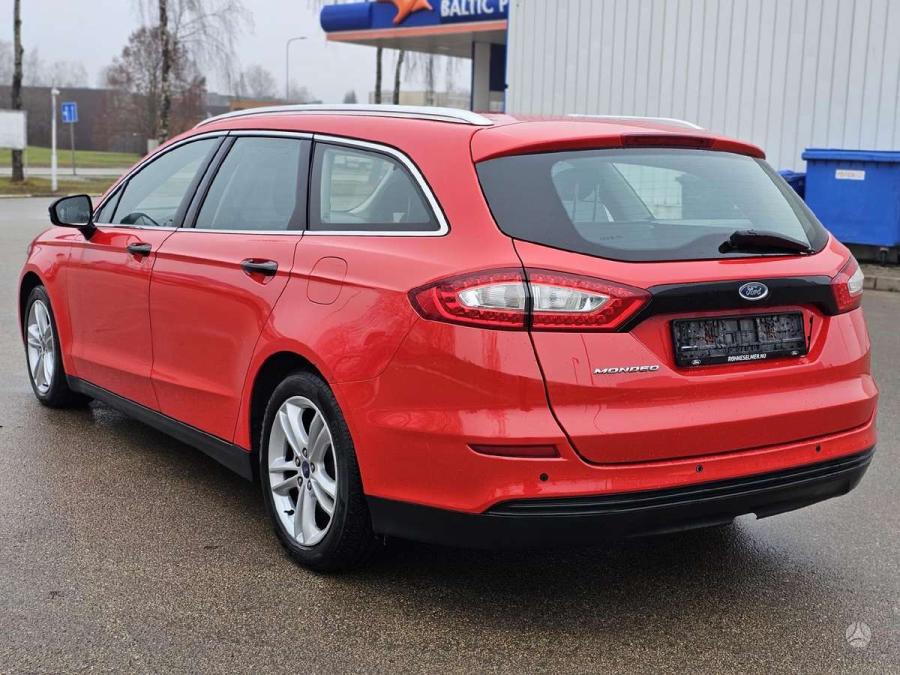 Red Ford Mondeo 2016 in Rokiskis, with an engine capacity of 2.00 L and mileage of 223 thousand km for 3550 €, photo 15 on AUTOMOTO.COM.LV