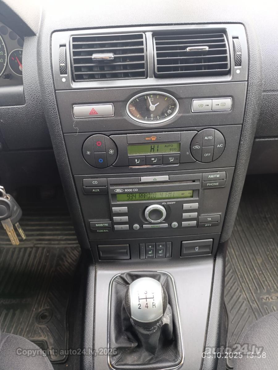 Ford Mondeo 2007 in Paide, with an engine capacity of 1.80 L and mileage of 336 thousand km for 950 €, photo 12 on AUTOMOTO.COM.LV