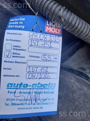 Ford Mondeo 2008 in Liepaja, with an engine capacity of 2.20 L and mileage of 251 thousand km for 3290 €, photo 23 on AUTOMOTO.COM.LV