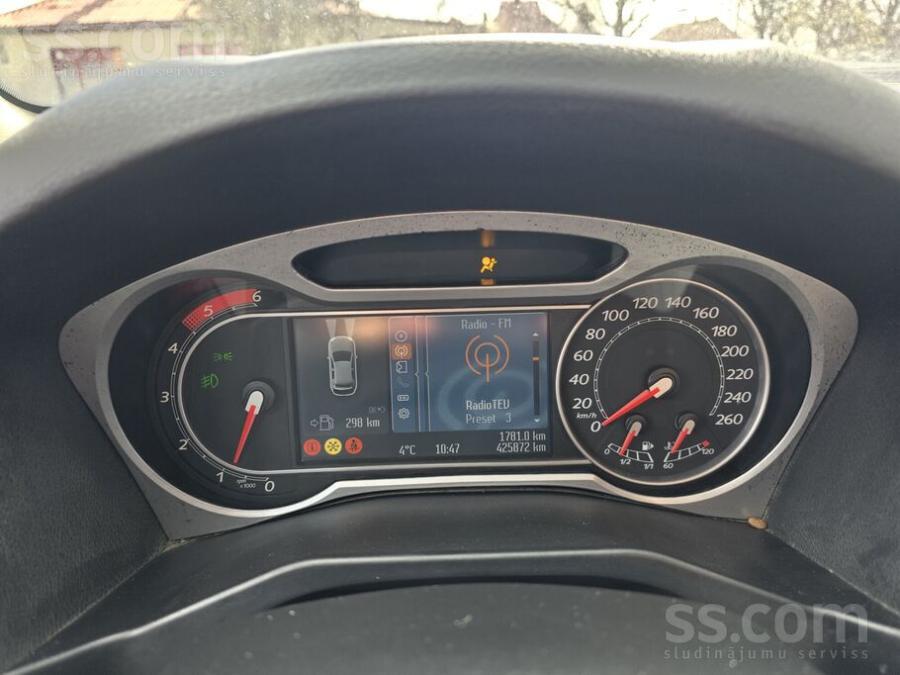 Форд Мондео 2009 в Вентспилс, объемом двигателя 2.00 л и пробегом 426 тыс. км за 1450 €, фото 11 на AUTOMOTO.COM.LV