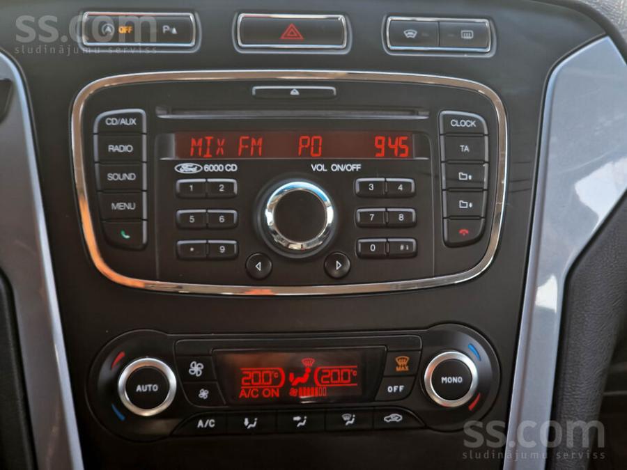Ford Mondeo 2012 Rīga, ar dzinēja tilpumu 1.60 L un nobraukumu 370 tūkst. km par 3150 €, foto 15 vietnē AUTOMOTO.COM.LV