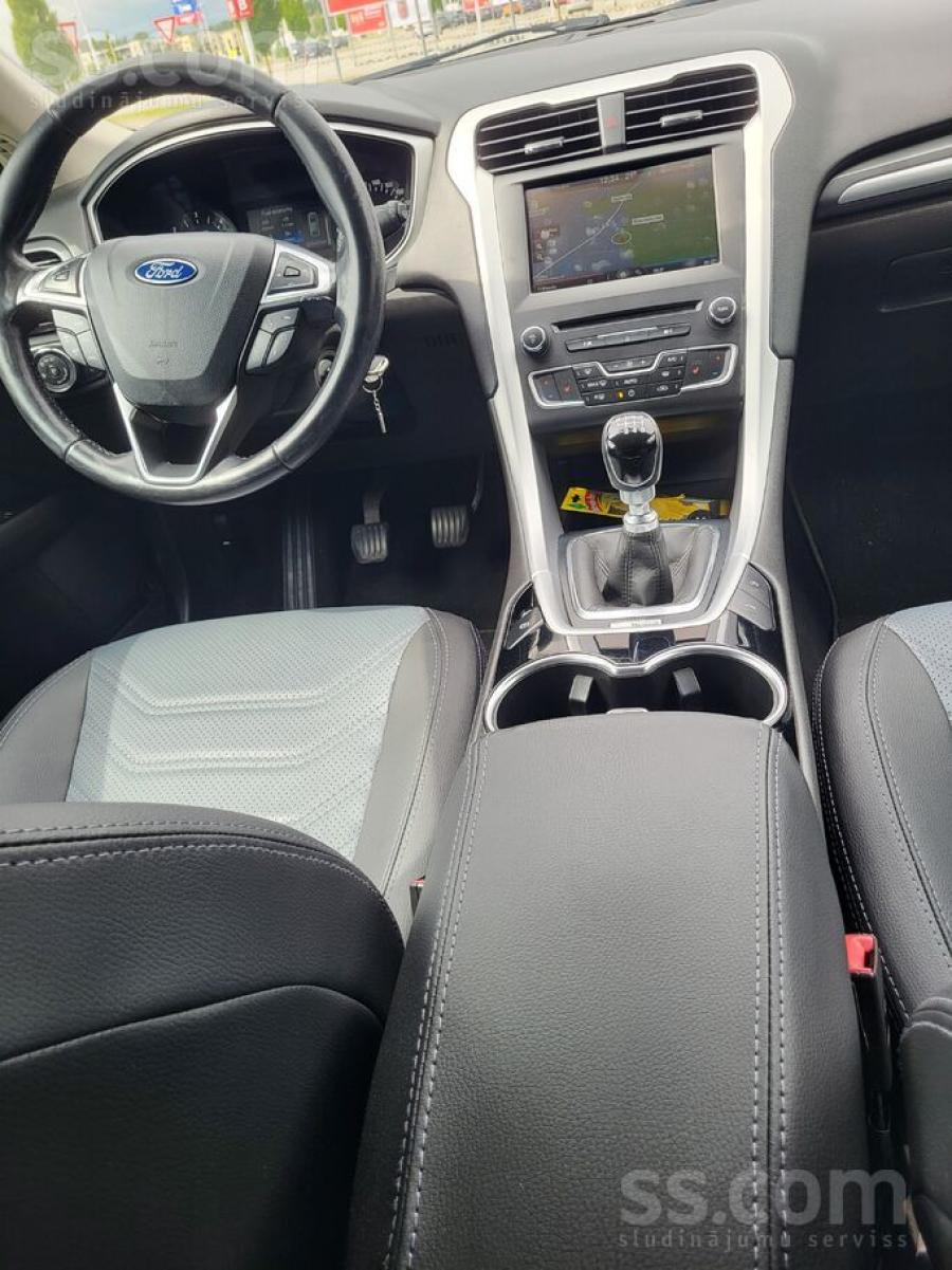 Ford Mondeo 2016 in Riga, with an engine capacity of 1.50 L and mileage of 255 thousand km for 6250 €, photo 8 on AUTOMOTO.COM.LV