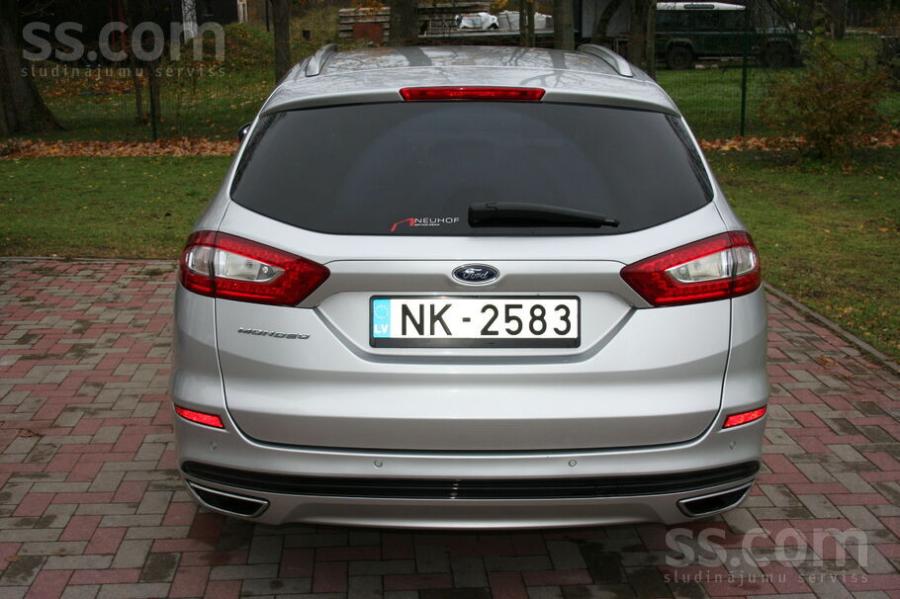 Ford Mondeo 2016 in Riga, with an engine capacity of 2.00 L and mileage of 315 thousand km for 8300 €, photo 6 on AUTOMOTO.COM.LV