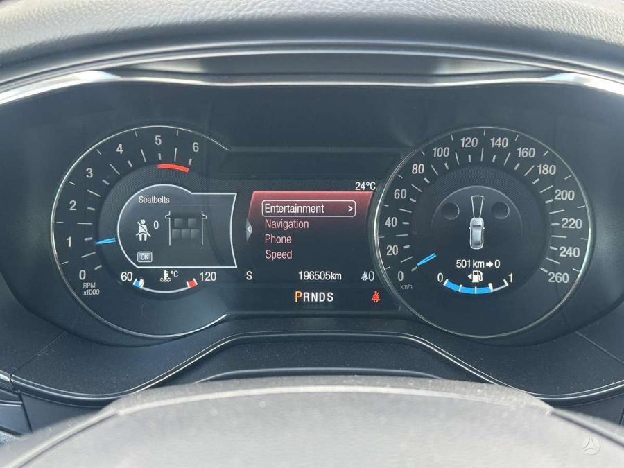 Ford Mondeo 2022 in Kaunas, with an engine capacity of 2.00 L and mileage of 197 thousand km for 15771 €, photo 18 on AUTOMOTO.COM.LV