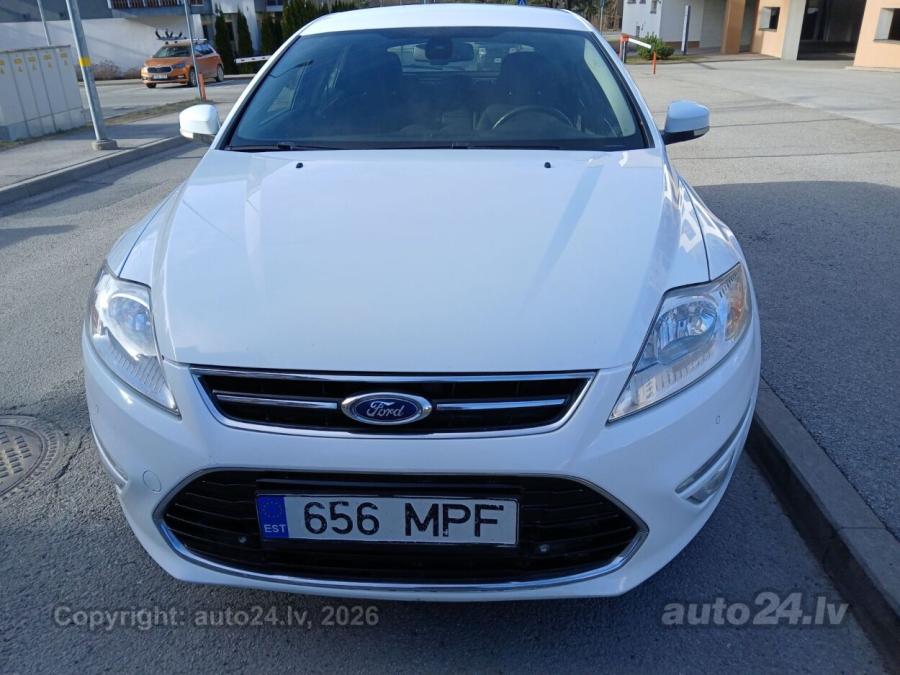 White Ford Mondeo 2011 in Tallinn, with an engine capacity of 2.00 L and mileage of 248 thousand km for 4199 €, photo 3 on AUTOMOTO.COM.LV