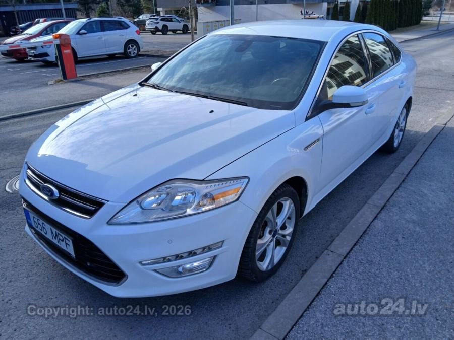 White Ford Mondeo 2011 in Tallinn, with an engine capacity of 2.00 L and mileage of 248 thousand km for 4199 €, photo 5 on AUTOMOTO.COM.LV