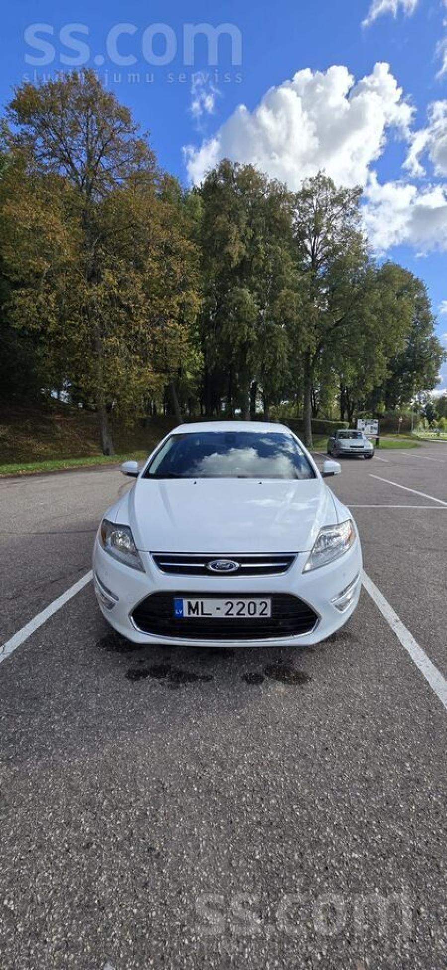 Balts Ford Mondeo 2012 Kuldīga, ar dzinēja tilpumu 2.00 L un nobraukumu 366 tūkst. km par 3200 €, foto 1 vietnē AUTOMOTO.COM.LV