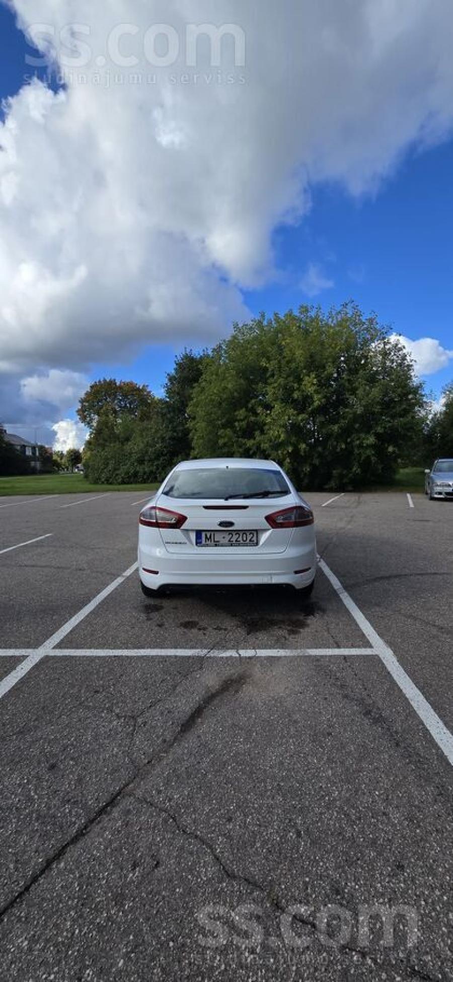 Balts Ford Mondeo 2012 Kuldīga, ar dzinēja tilpumu 2.00 L un nobraukumu 366 tūkst. km par 3200 €, foto 9 vietnē AUTOMOTO.COM.LV