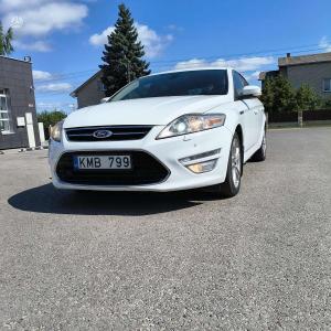 White Ford Mondeo 2013 in Kaunas, with an engine capacity of 2.00 L and mileage of 224 thousand km for 2900 €, photo  on AUTOMOTO.COM.LV