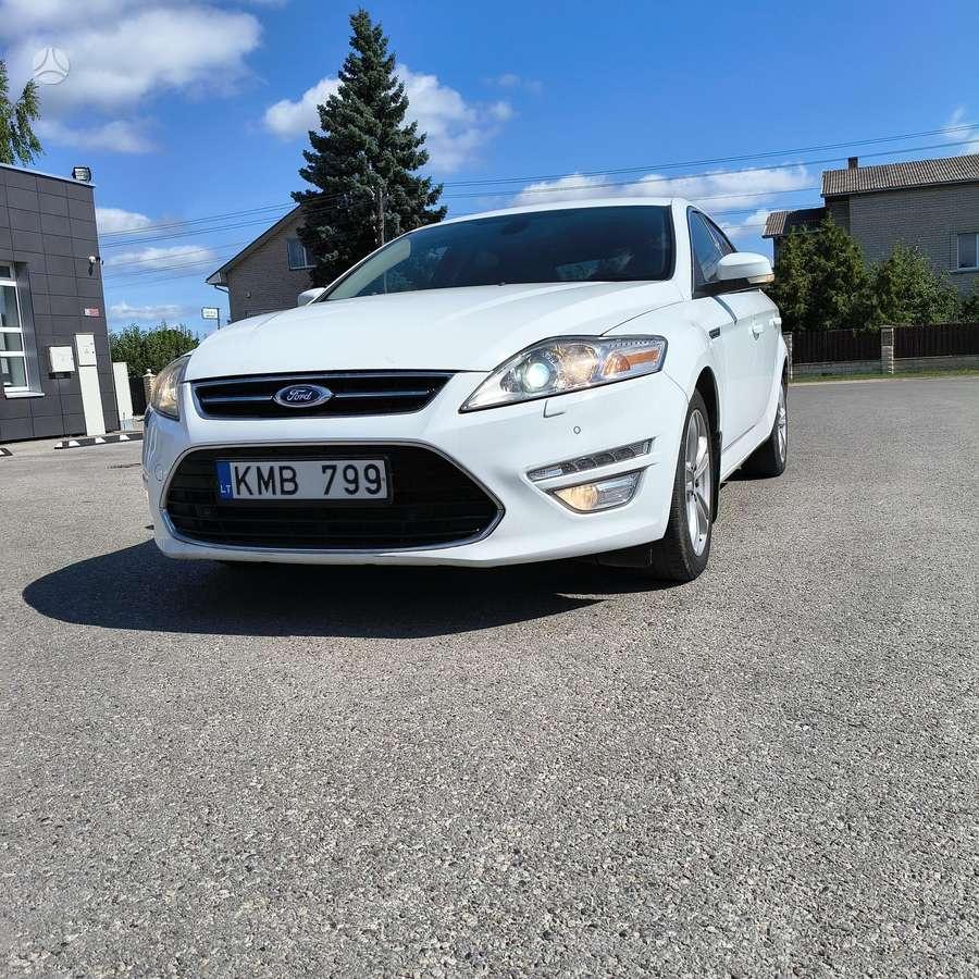 White Ford Mondeo 2013 in Kaunas, with an engine capacity of 2.00 L and mileage of 224 thousand km for 2900 €, photo 1 on AUTOMOTO.COM.LV