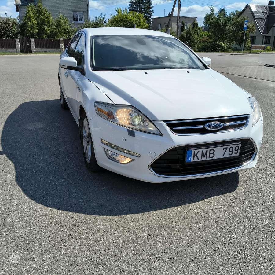 White Ford Mondeo 2013 in Kaunas, with an engine capacity of 2.00 L and mileage of 224 thousand km for 2900 €, photo 7 on AUTOMOTO.COM.LV