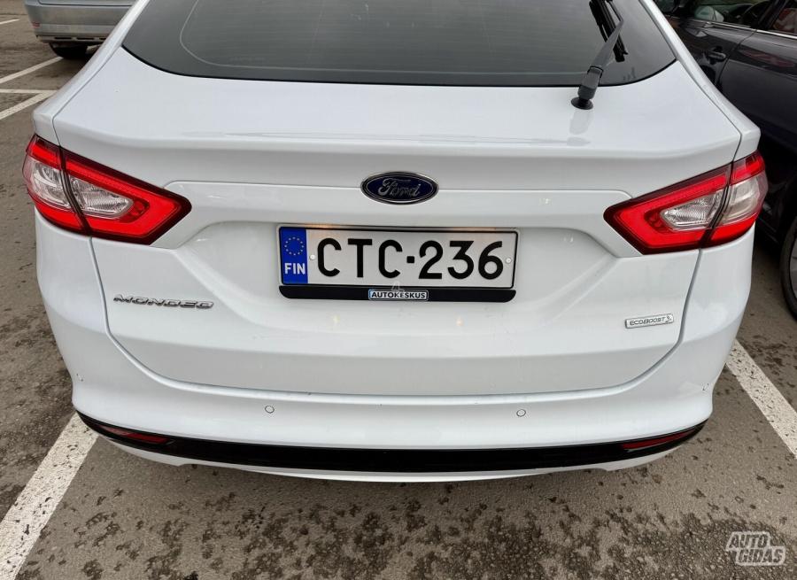 Balts Ford Mondeo 2015 Šauļi, ar dzinēja tilpumu 1.50 L un nobraukumu 171 tūkst. km par 6700 €, foto 4 vietnē AUTOMOTO.COM.LV