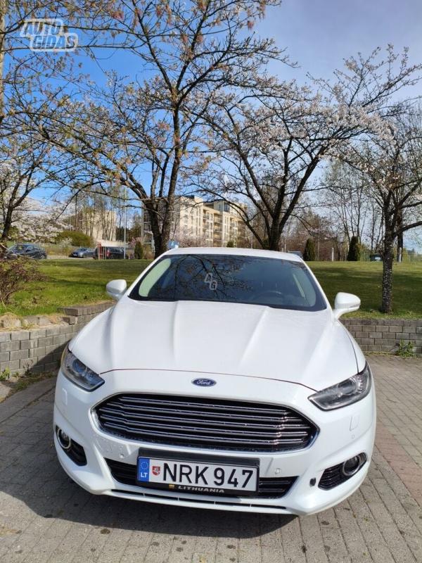 White Ford Mondeo 2015 in Vilnius, with an engine capacity of 1.50 L and mileage of 173 thousand km for 7300 €, photo 5 on AUTOMOTO.COM.LV