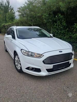 White Ford Mondeo 2015 in Kaunas, with an engine capacity of 1.56 L and mileage of 227 thousand km for 4990 €, photo 4 on AUTOMOTO.COM.LV