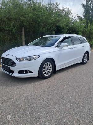 White Ford Mondeo 2015 in Kaunas, with an engine capacity of 1.56 L and mileage of 227 thousand km for 4990 €, photo 5 on AUTOMOTO.COM.LV