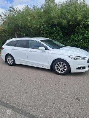 White Ford Mondeo 2015 in Kaunas, with an engine capacity of 1.56 L and mileage of 227 thousand km for 4990 €, photo 8 on AUTOMOTO.COM.LV
