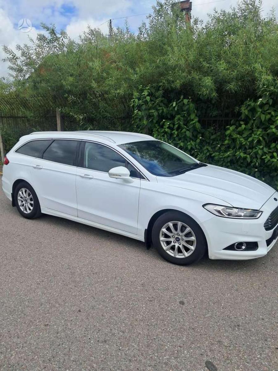White Ford Mondeo 2015 in Kaunas, with an engine capacity of 1.56 L and mileage of 227 thousand km for 4990 €, photo 13 on AUTOMOTO.COM.LV