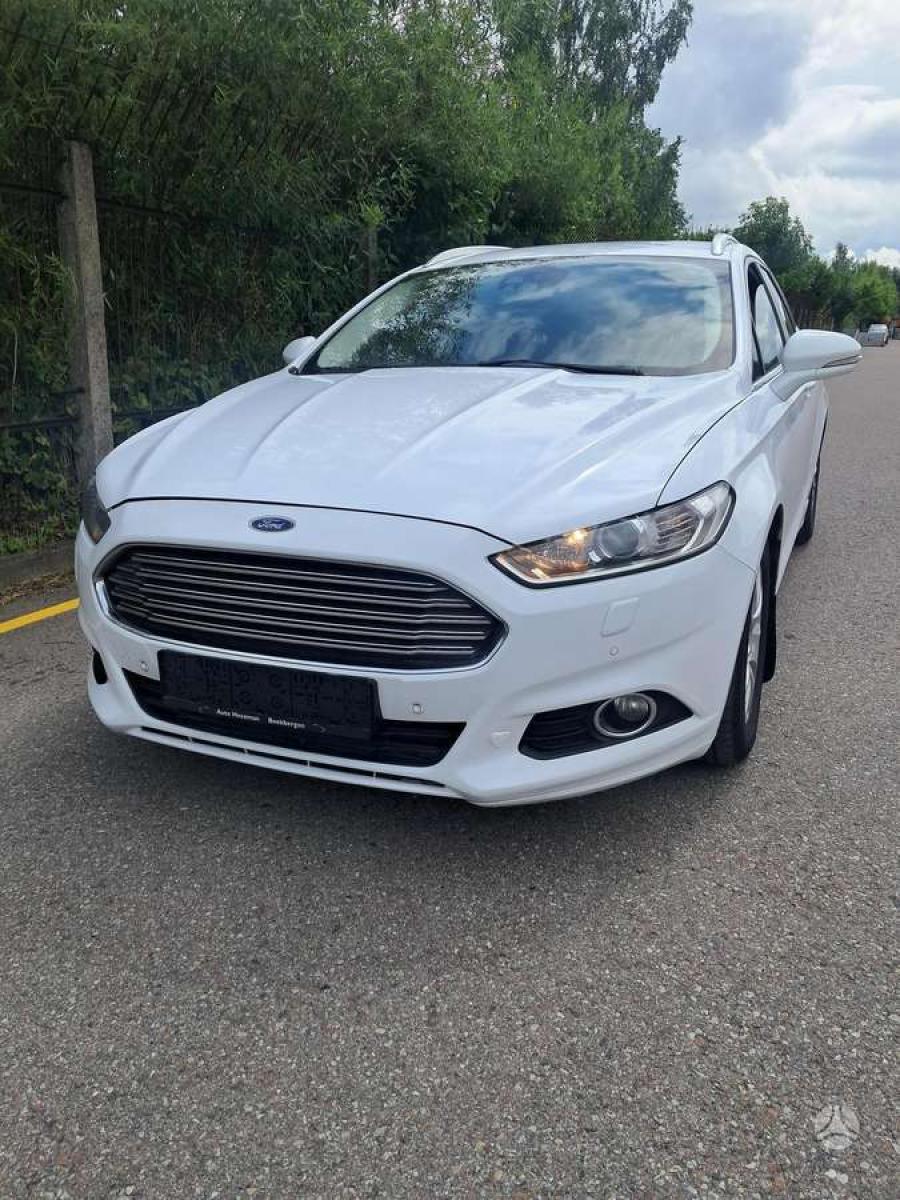 White Ford Mondeo 2015 in Kaunas, with an engine capacity of 1.56 L and mileage of 227 thousand km for 4990 €, photo 16 on AUTOMOTO.COM.LV