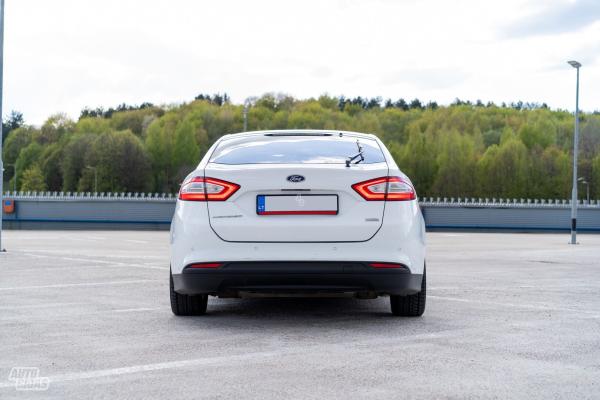 White Ford Mondeo 2016 in Vilnius, with an engine capacity of 1.50 L and mileage of 166 thousand km for 8900 €, photo 7 on AUTOMOTO.COM.LV