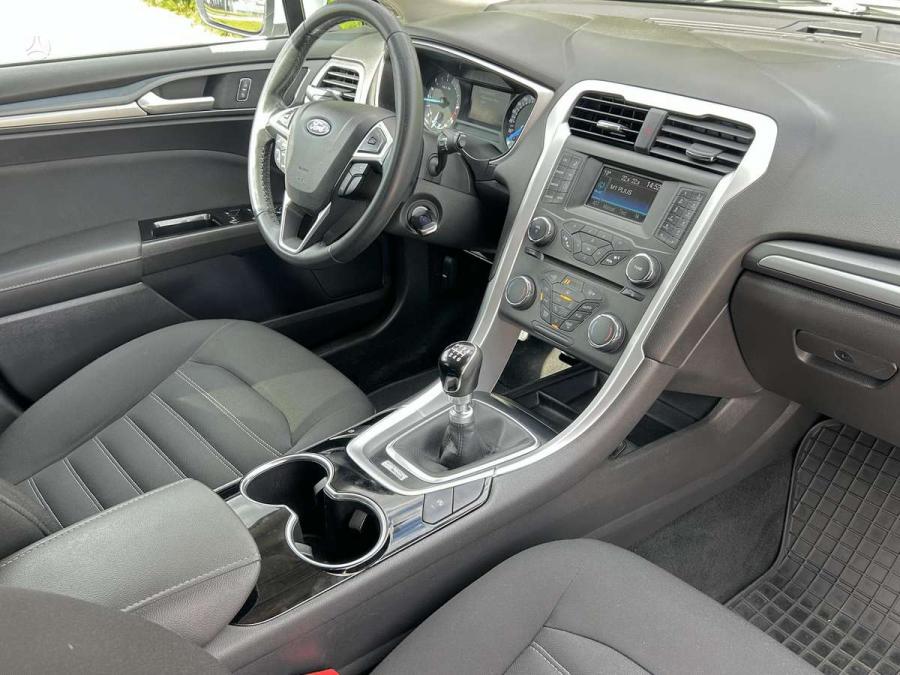 Balts Ford Mondeo 2016 Kretinga, ar dzinēja tilpumu 1.50 L un nobraukumu 266 tūkst. km par 5950 €, foto 14 vietnē AUTOMOTO.COM.LV