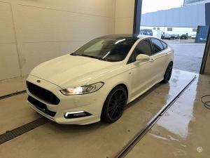 White Ford Mondeo 2017 in Kaunas, with an engine capacity of 2.00 L and mileage of 220 thousand km for 10950 €, photo 5 on AUTOMOTO.COM.LV