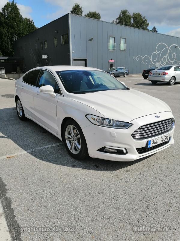 White Ford Mondeo 2017 in Tallinn, with an engine capacity of 2.00 L and mileage of 203 thousand km for 8200 €, photo 2 on AUTOMOTO.COM.LV