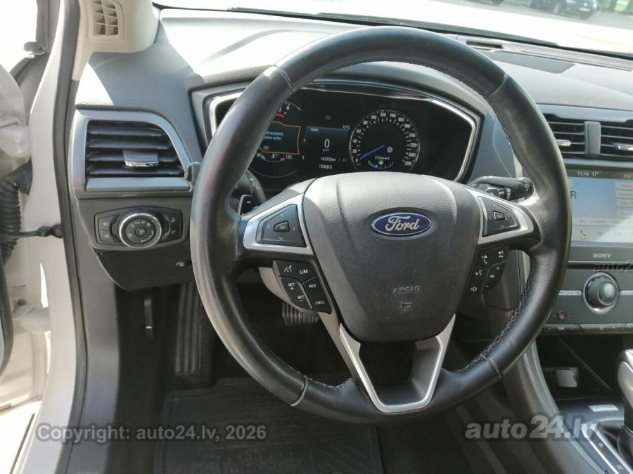 Balts Ford Mondeo 2017 Tallina, ar dzinēja tilpumu 2.00 L un nobraukumu 203 tūkst. km par 8200 €, foto 10 vietnē AUTOMOTO.COM.LV