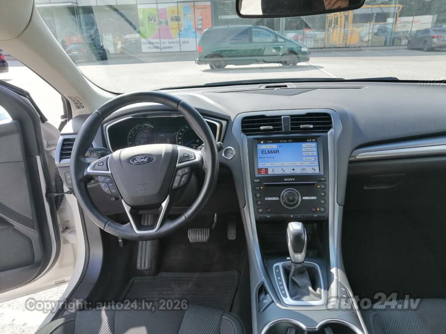 Balts Ford Mondeo 2017 Tallina, ar dzinēja tilpumu 2.00 L un nobraukumu 203 tūkst. km par 8200 €, foto 11 vietnē AUTOMOTO.COM.LV