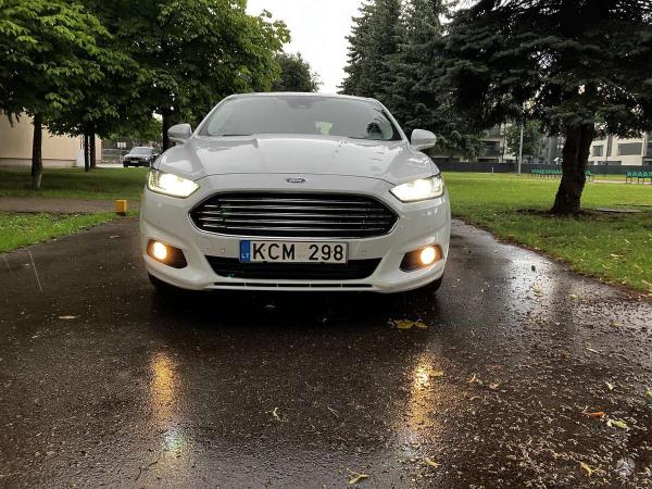 Balts Ford Mondeo 2017 Kauņa, ar dzinēja tilpumu 2.00 L un nobraukumu 250 tūkst. km par 7850 €, foto  vietnē AUTOMOTO.COM.LV