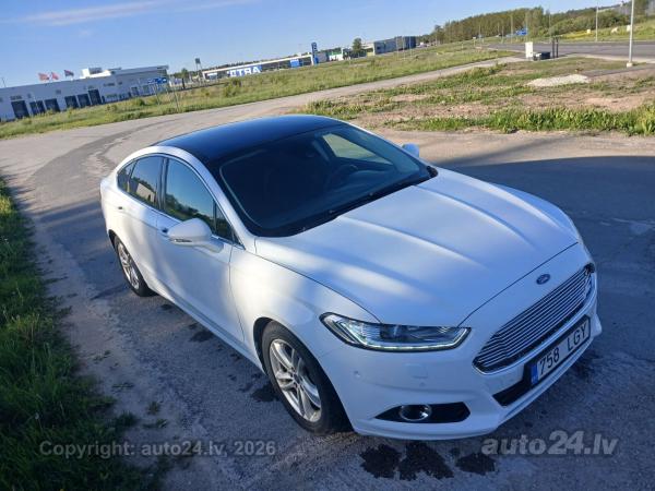 White Ford Mondeo 2019 in Tallinn, with an engine capacity of 2.00 L and mileage of 268 thousand km for 7495 €, photo 4 on AUTOMOTO.COM.LV