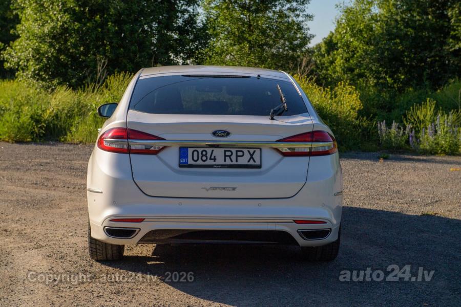 White Ford Mondeo 2019 in Tallinn, with an engine capacity of 2.00 L and mileage of 84 thousand km for 18800 €, photo 9 on AUTOMOTO.COM.LV