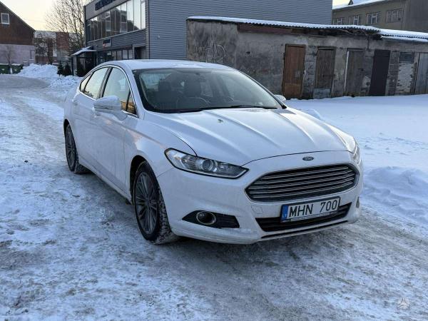 White Ford Mondeo 2014 in Klaipeda, with an engine capacity of 1.50 L and mileage of 189 thousand km for 4200 €, photo 4 on AUTOMOTO.COM.LV