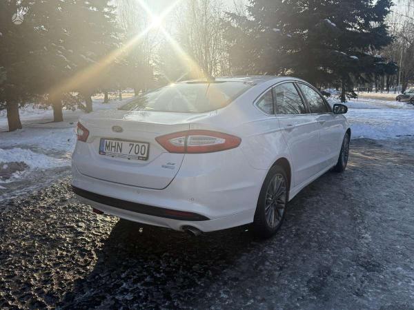 White Ford Mondeo 2014 in Klaipeda, with an engine capacity of 1.50 L and mileage of 189 thousand km for 4100 €, photo 3 on AUTOMOTO.COM.LV
