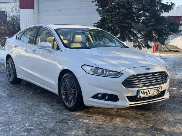 White Ford Mondeo 2014 in Klaipeda, with an engine capacity of 1.50 L and mileage of 189 thousand km for 4100 €, photo 4 on AUTOMOTO.COM.LV