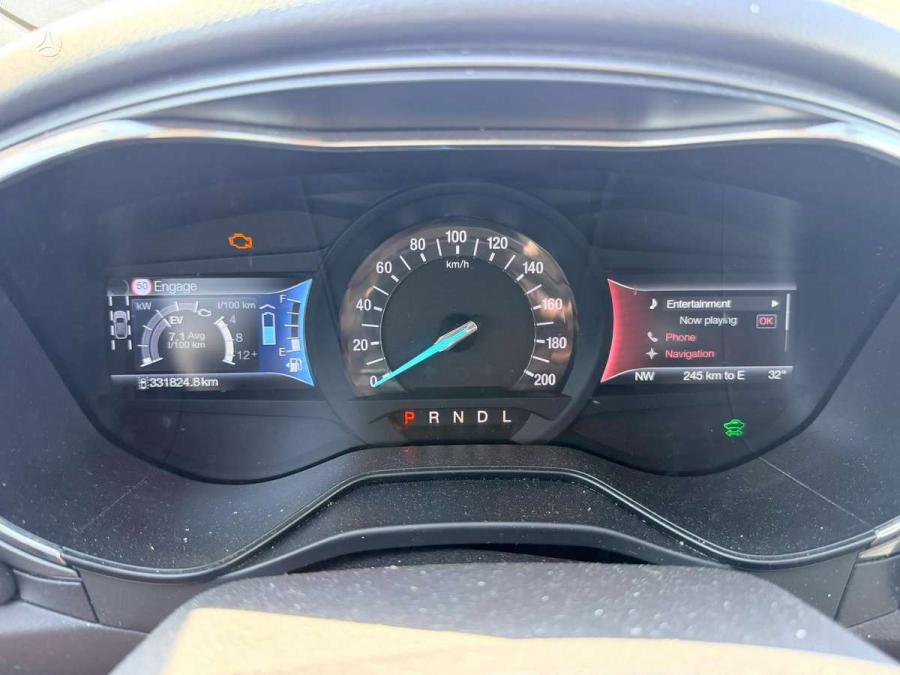 White Ford Mondeo 2015 in Taurage, with an engine capacity of 2.00 L and mileage of 330 thousand km for 4200 €, photo 9 on AUTOMOTO.COM.LV