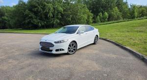 White Ford Mondeo 2015 in Kaunas, with an engine capacity of 1.50 L and mileage of 216 thousand km for 8000 €, photo 3 on AUTOMOTO.COM.LV