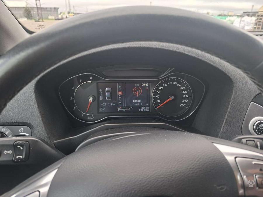 White Ford Mondeo 2015 in Kaunas, with an engine capacity of 1.56 L and mileage of 300 thousand km for 5000 €, photo 12 on AUTOMOTO.COM.LV