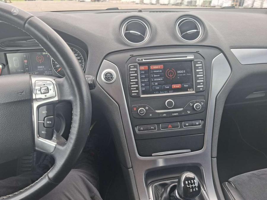 White Ford Mondeo 2015 in Kaunas, with an engine capacity of 1.56 L and mileage of 300 thousand km for 5000 €, photo 13 on AUTOMOTO.COM.LV