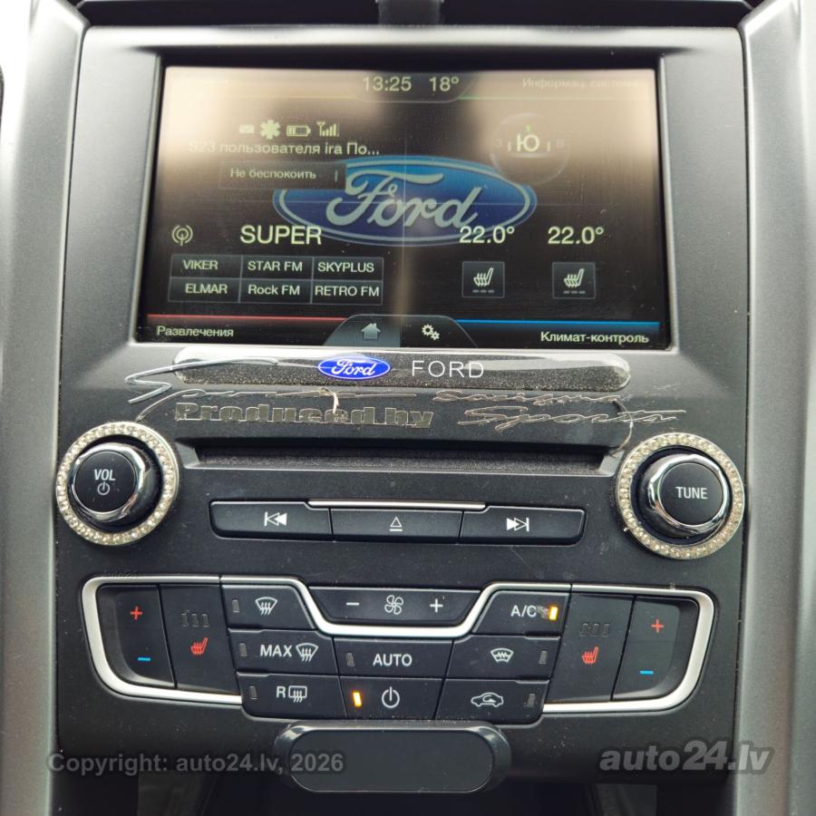 Balts Ford Mondeo 2016 Kohtla-Jerve, ar dzinēja tilpumu 2.00 L un nobraukumu 175 tūkst. km par 8900 €, foto 13 vietnē AUTOMOTO.COM.LV