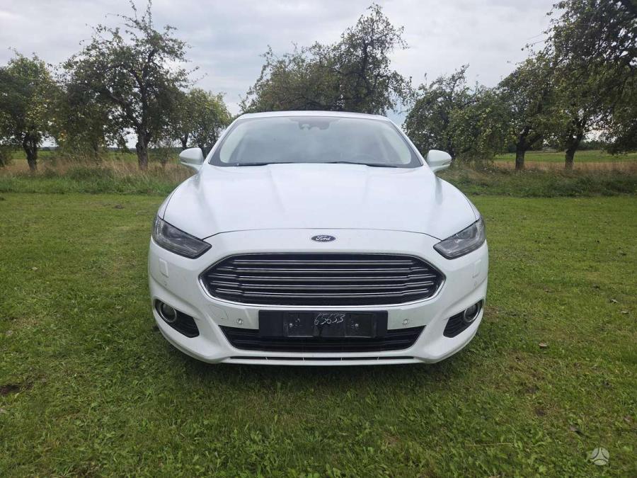 White Ford Mondeo 2016 in Alytus, with an engine capacity of 2.00 L and mileage of 247 thousand km for 5249 €, photo 3 on AUTOMOTO.COM.LV