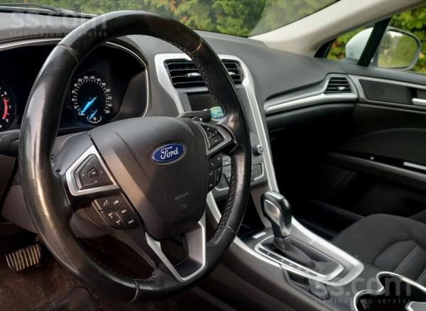 White Ford Mondeo 2017 in Riga, with an engine capacity of 1.50 L and mileage of 233 thousand km for 6900 €, photo 9 on AUTOMOTO.COM.LV