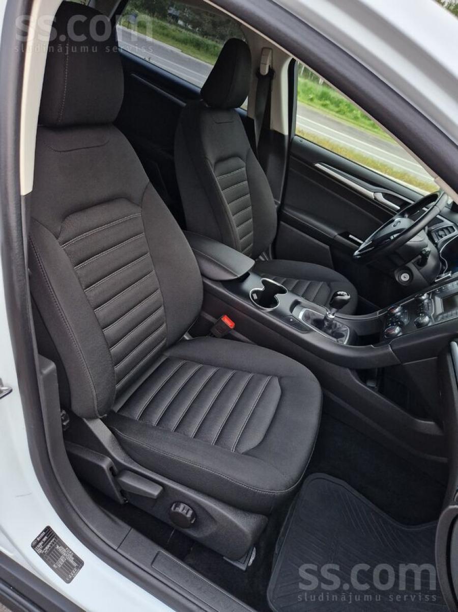 Balts Ford Mondeo 2019 Jelgava, ar dzinēja tilpumu 2.00 L un nobraukumu 159 tūkst. km par 8500 €, foto 10 vietnē AUTOMOTO.COM.LV
