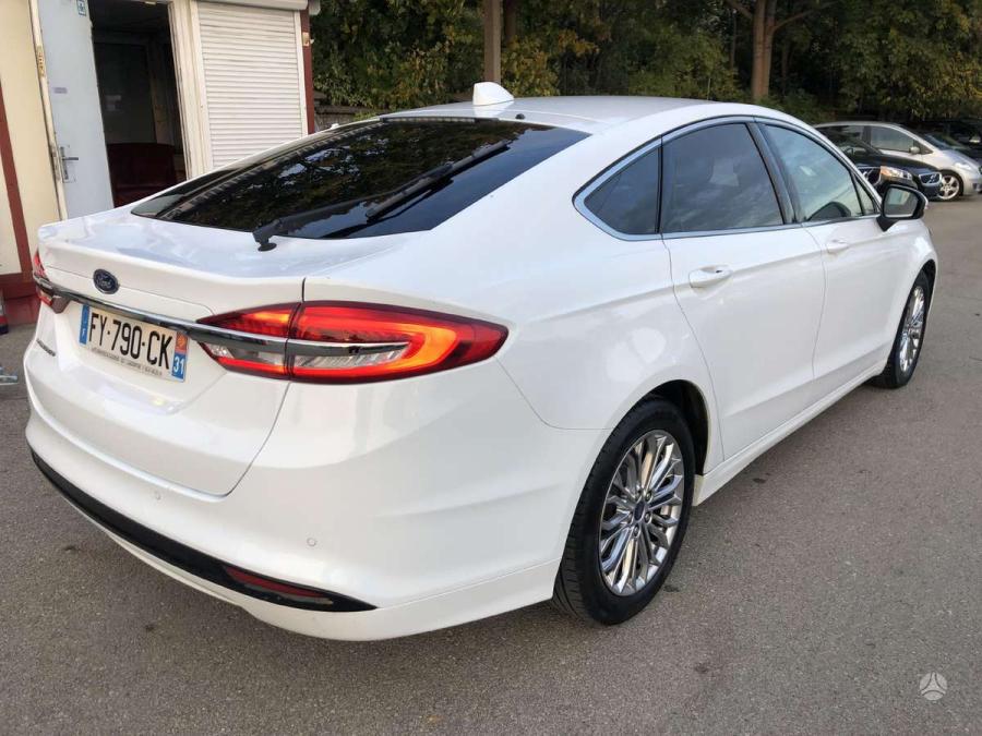White Ford Mondeo 2021 in Klaipeda, with an engine capacity of 2.00 L and mileage of 183 thousand km for 12400 €, photo 4 on AUTOMOTO.COM.LV