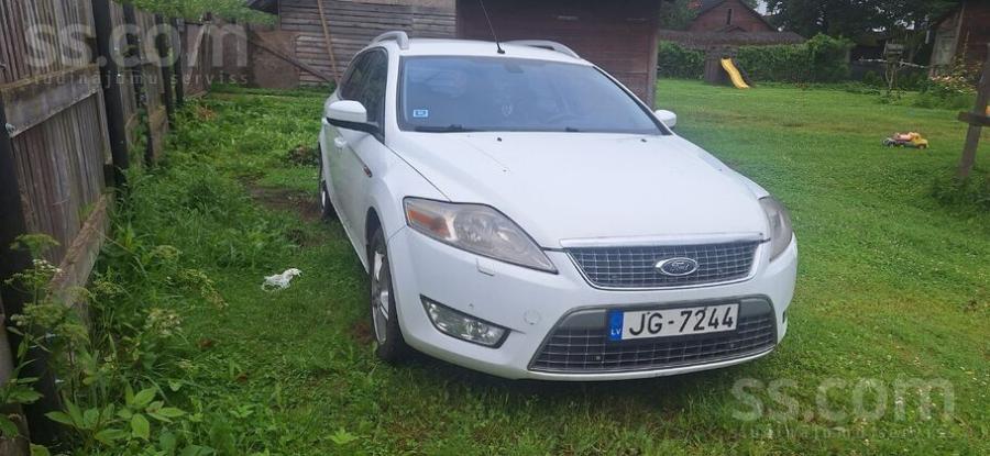 White Ford Mondeo 2008 in Bauska, with an engine capacity of 2.30 L and mileage of 319 thousand km for 750 €, photo 2 on AUTOMOTO.COM.LV